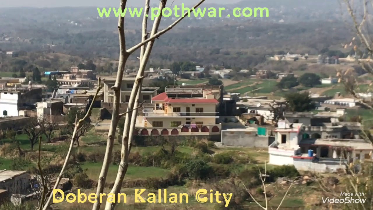 Doberan Kallan City Teh Kallar Syedan Aerial View 17 Feb 2018 - YouTube