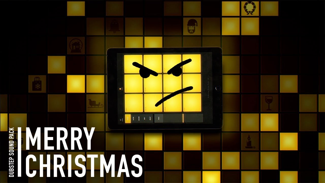 Merry Christmas - Dubstep Drum Pads 24 Light Show Song - YouTube