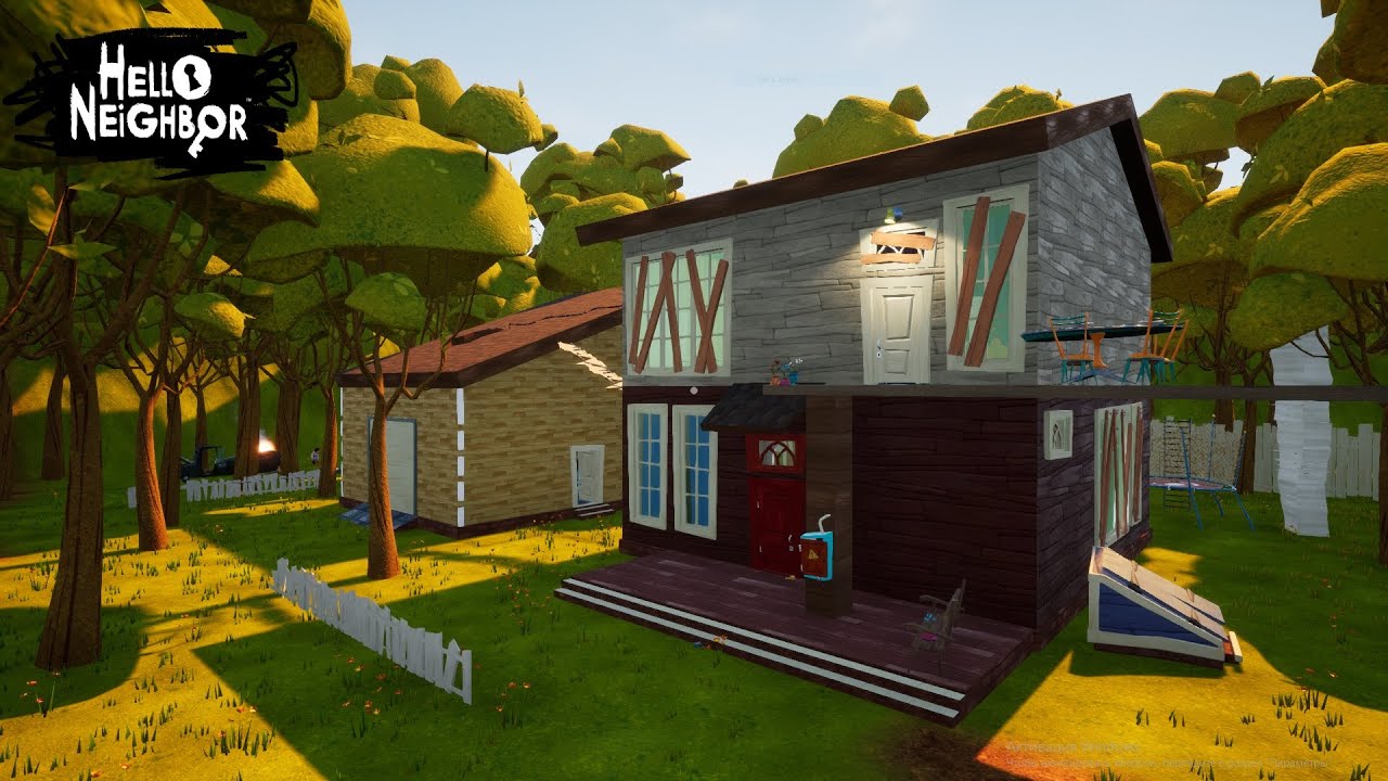 Hello Neighbor Mod Kit прохождение карти Forgotten Story - YouTube