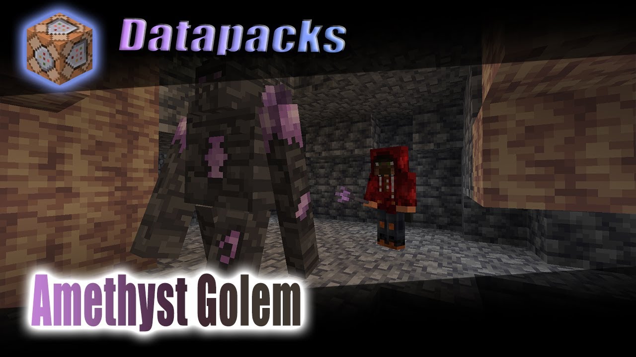 Amethyst Golem in Minecraft Datapacks - YouTube