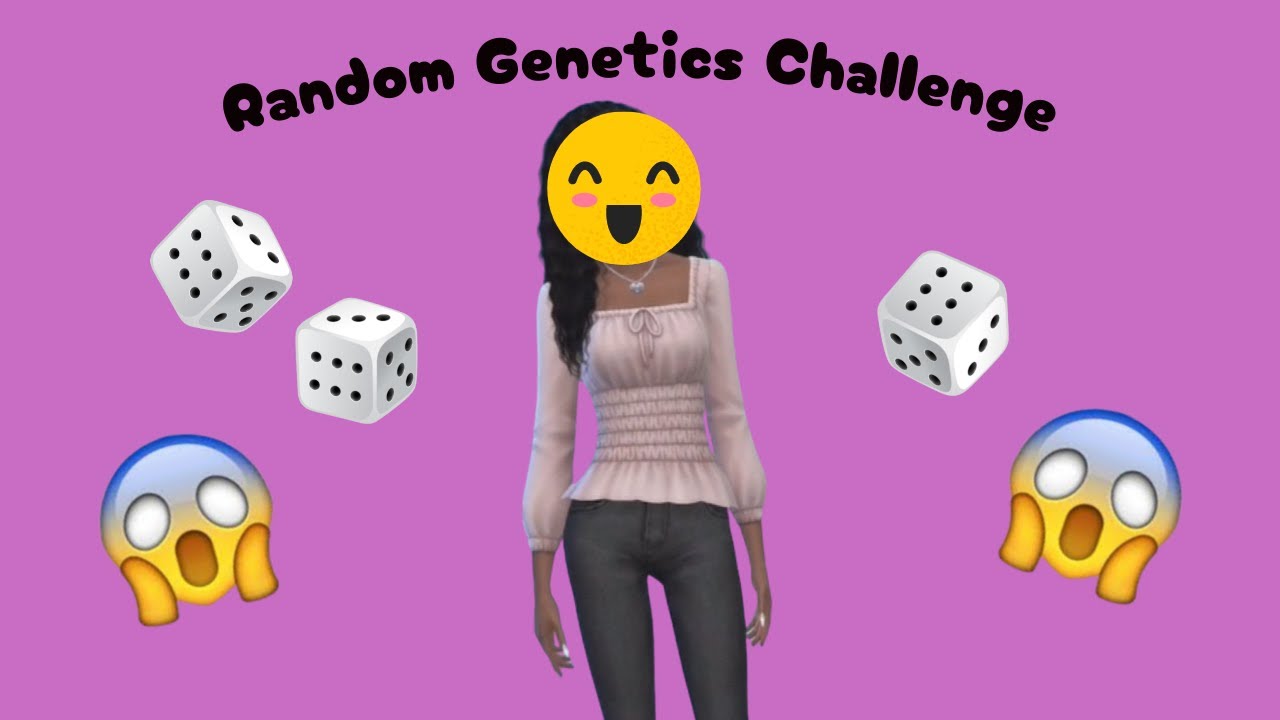 Random Genetics Challenge | The Sims 4 Create a Sim Challenges - YouTube