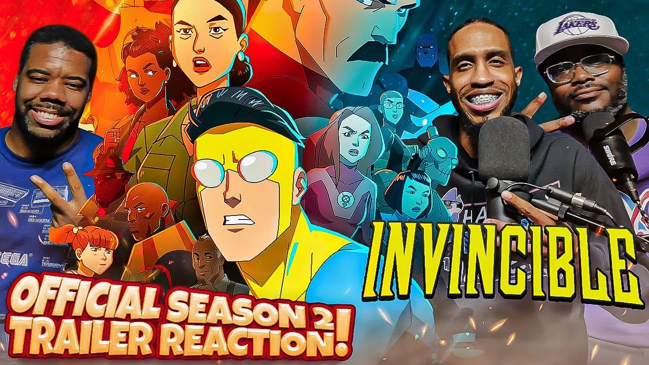 Invincible - Official Season 2 Trailer reaction - YouTube