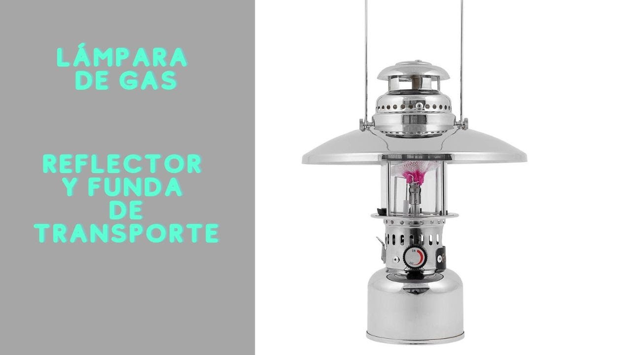 Básico para anticiparnos a un posible apagón: Lámpara de gas, con ...