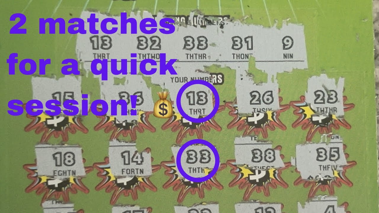 Quick Kentucky Lottery Session! $10 Hit $600 - YouTube