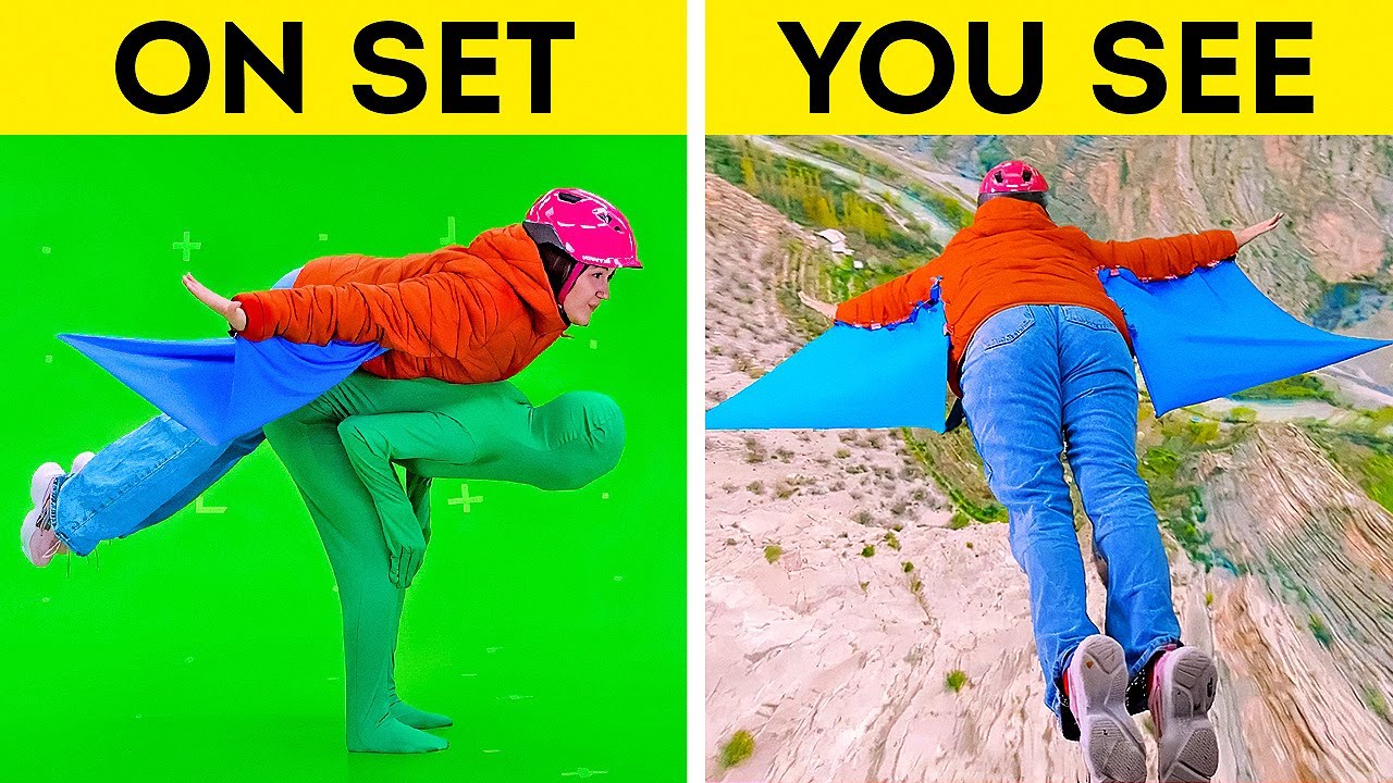 MAGICAL GREEN SCREEN || REAL OR FAKE IDEAS TO MAKE YOU LOOK TWICE - YouTube