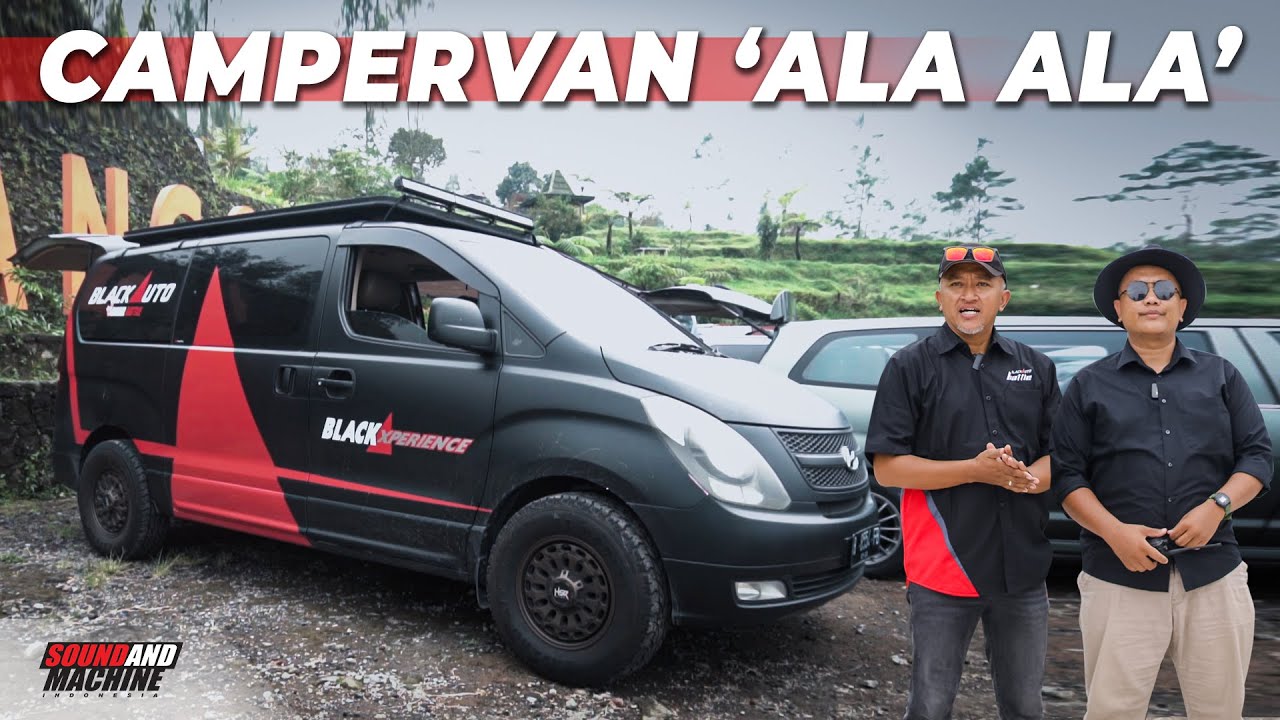 Modifikasi Hyundai H1 Black Auto DIESEL BATTLE - YouTube