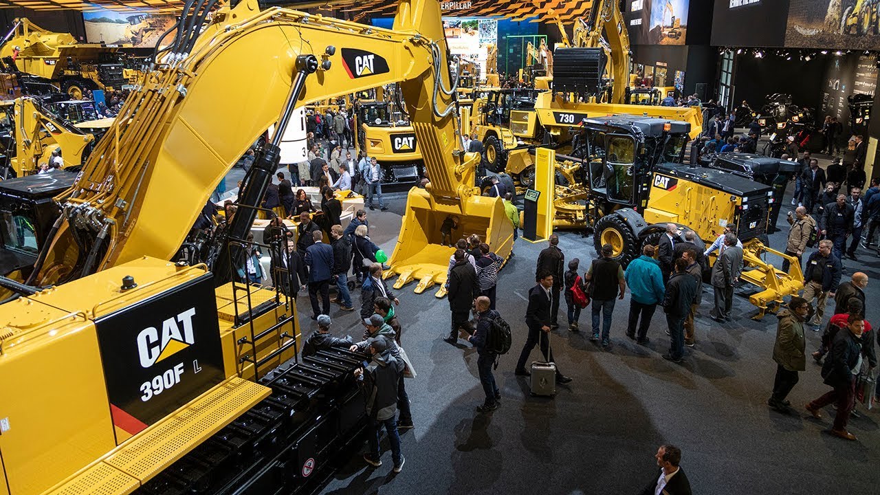 Caterpillar-Highlights auf der bauma 2019. - YouTube