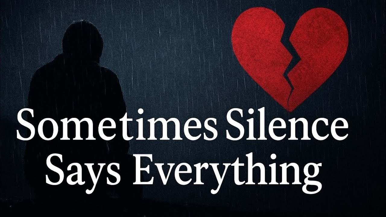 Sometimes Silence Speaks Everything – A Deep Emotional Story 💔 - YouTube