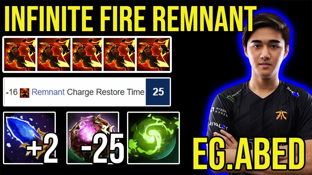 ABED Ember Spirit Is Back. Genius 10,000 MMR Nonstop Fire Remnant ...