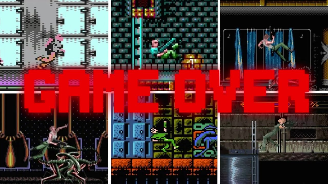 Alien 3 [1992] Game Over Screens (All versions) - YouTube