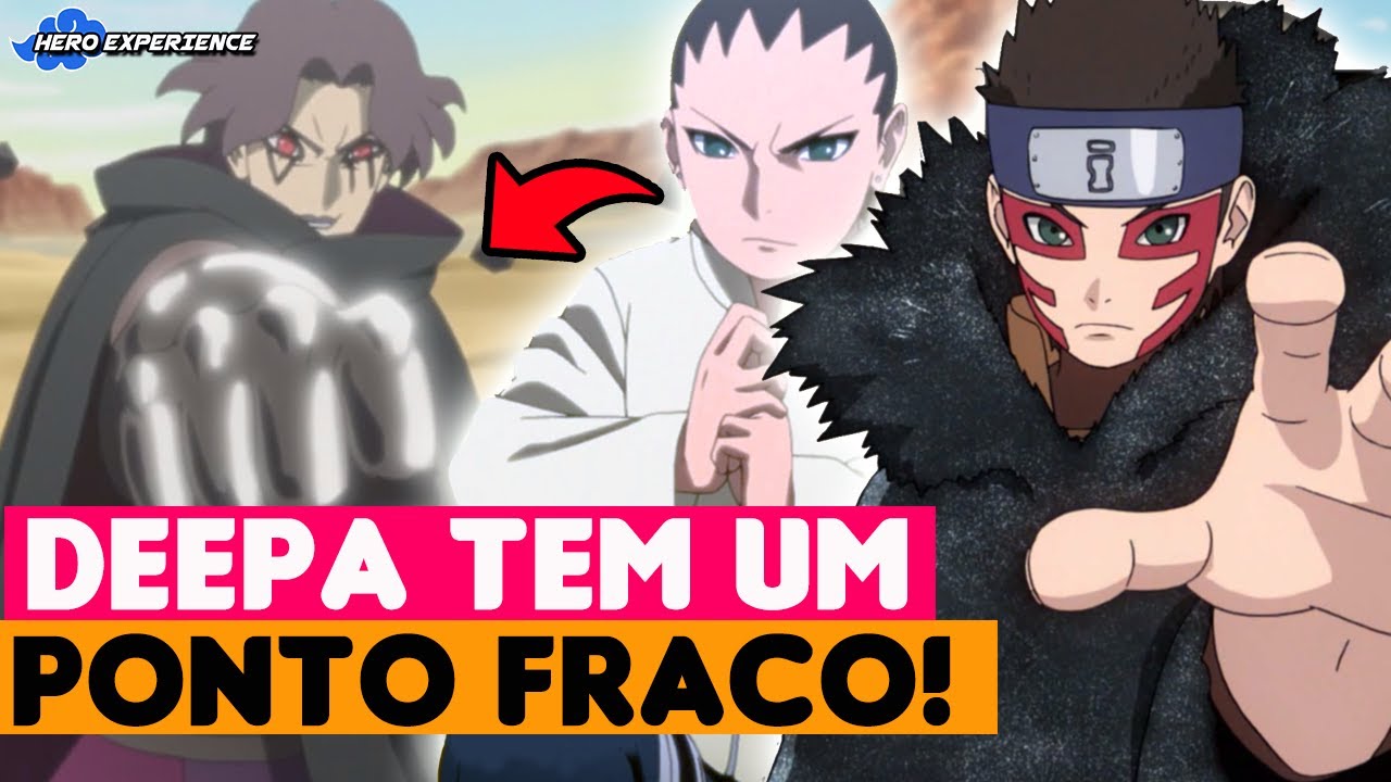 DEEPA DERROTA TIME SHINKI E TIME SHIKADAI | BORUTO 169 - YouTube