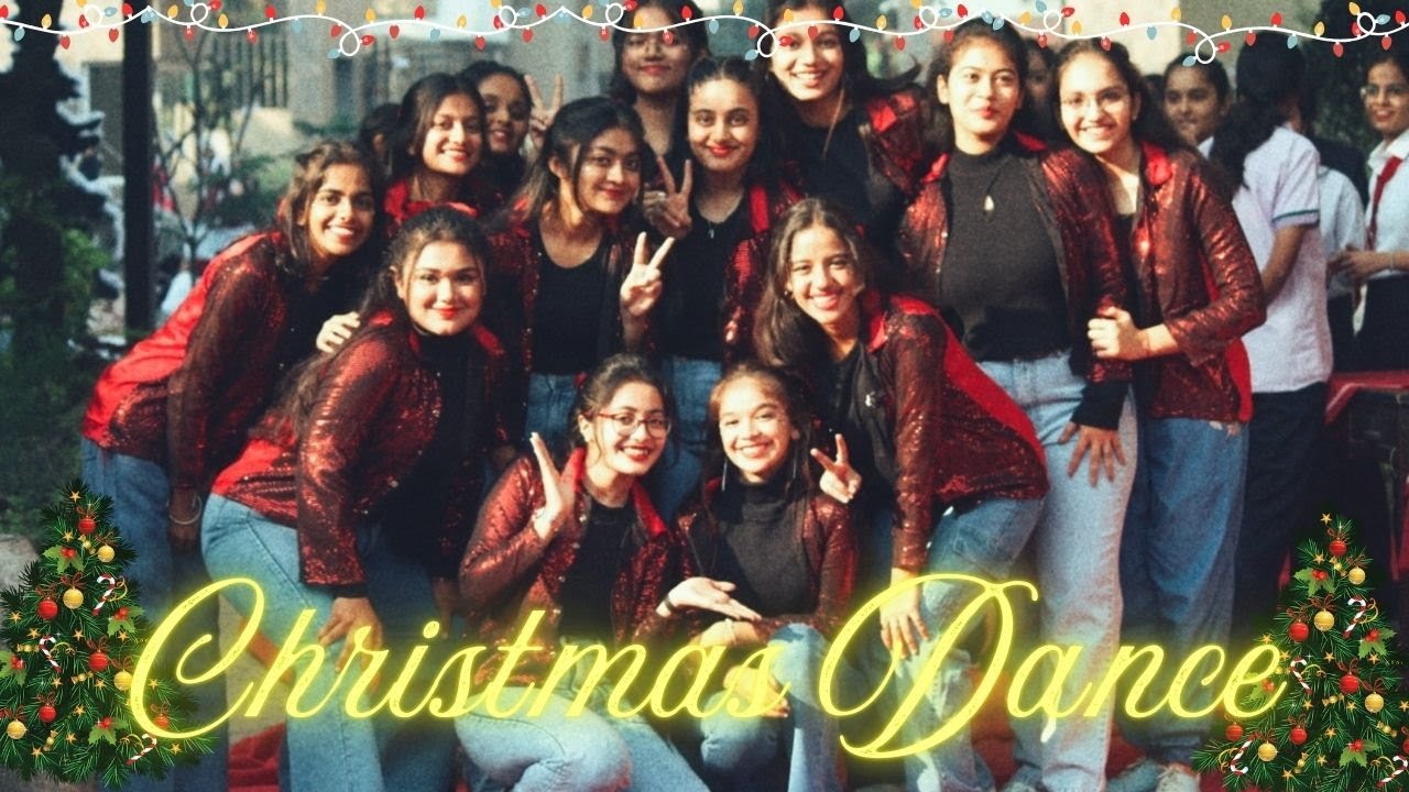 CHRISTMAS DANCE PERFORMANCE (school) || ALL I WANT FOR CHRISTMAS - YouTube