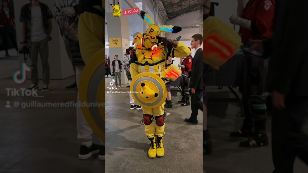 Pikachu Armor cosplay #pikachu #cosplaypikachu #pikachucosplay # ...