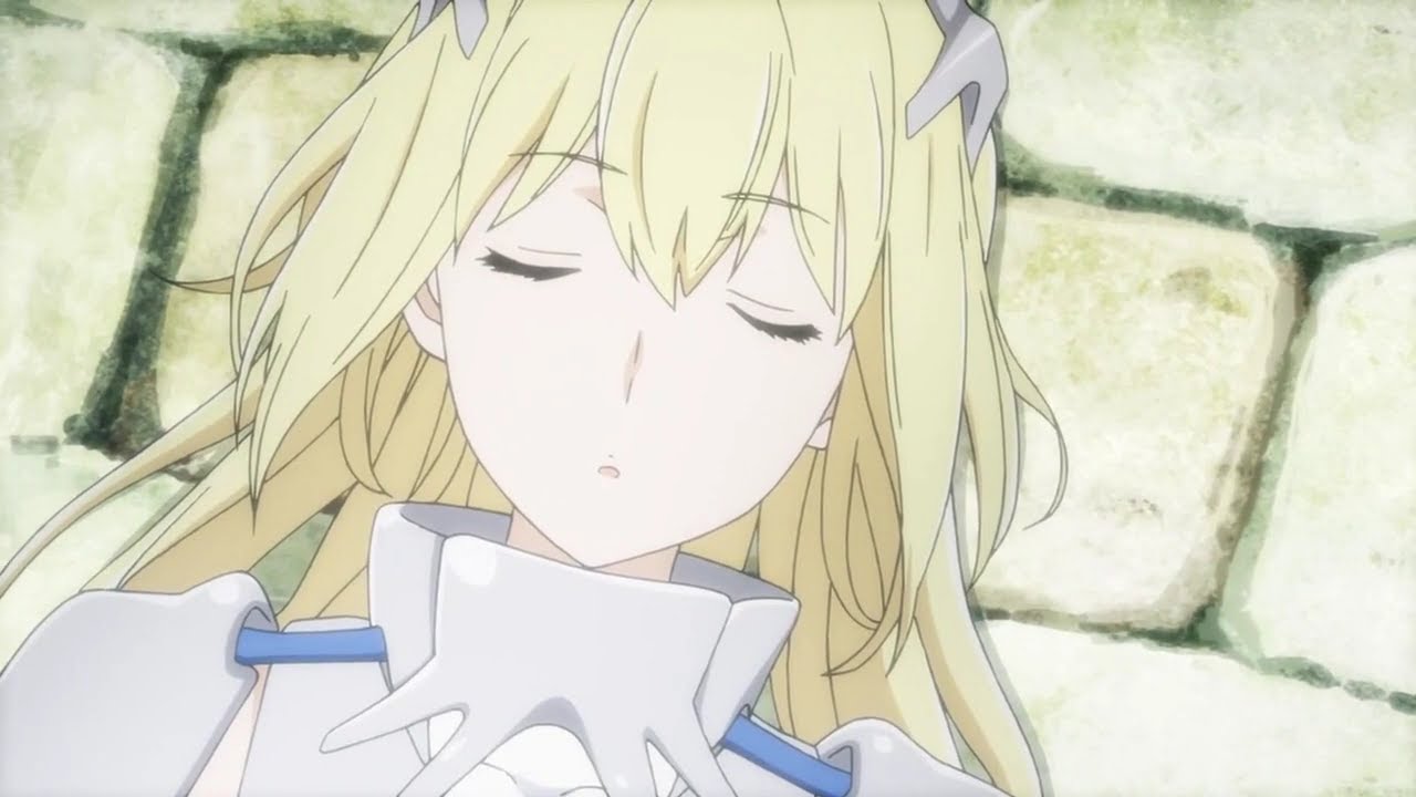 DanMachi » Bell Cranel want to kiss Ais Wallenstein when she sleeps ...