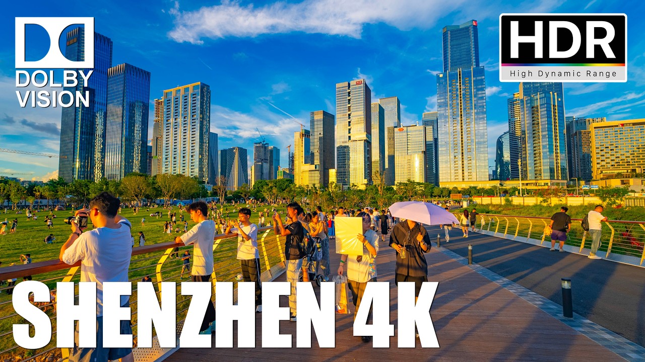 China Walking Tour-Shenzhen, China - Walking in Nanshan District ...