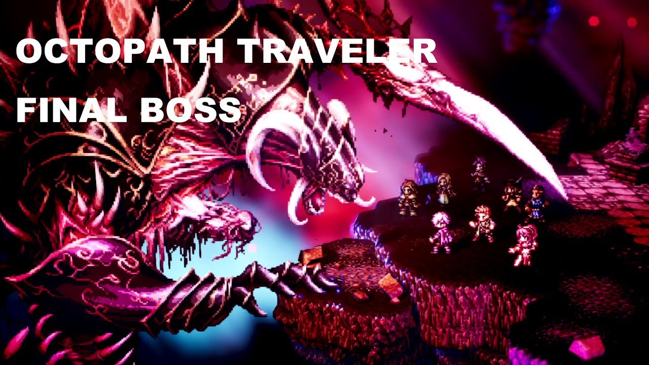 Octopath Traveler - Final Boss(Galdera) - YouTube