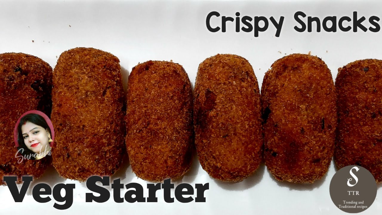 crispy veg starter recipe | quick evening snack | veg crispy restaurant ...