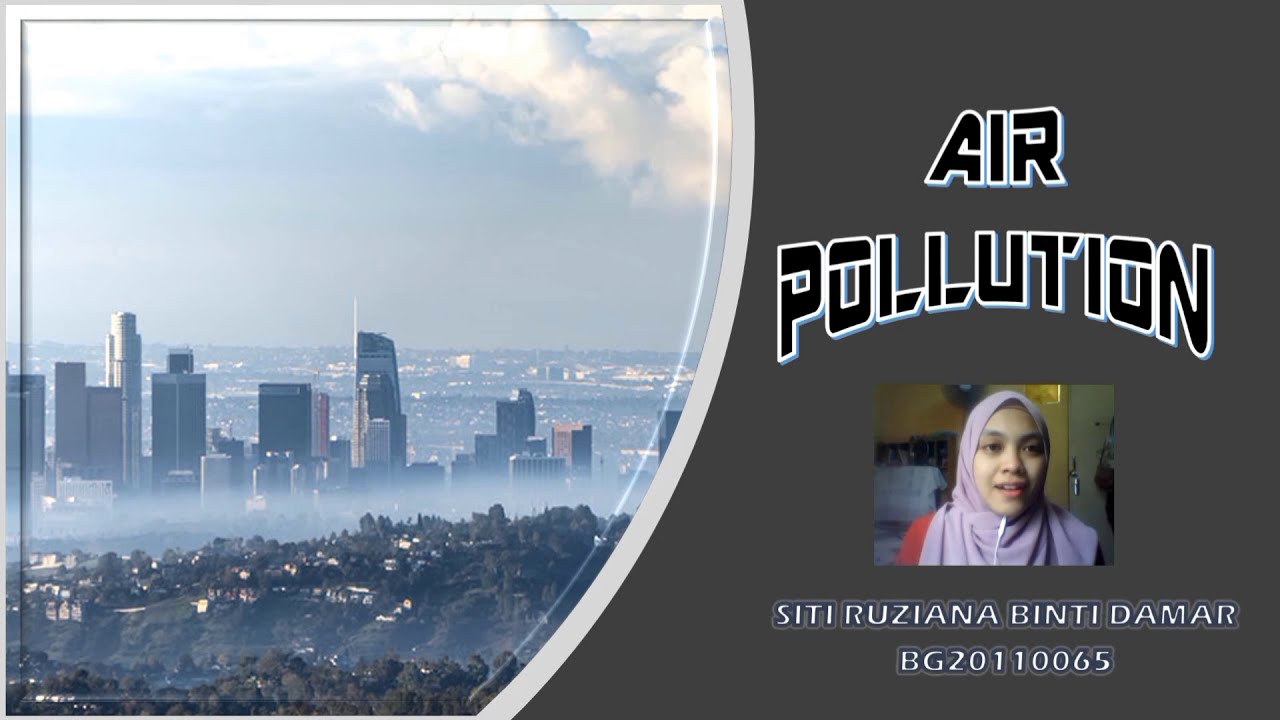 AIR POLLUTION (open burning of garbage waste) - YouTube