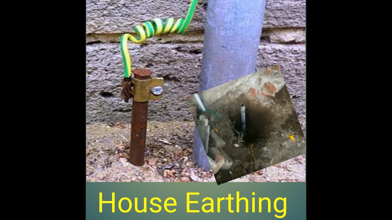 House grounding or earthing in a easy way, - YouTube