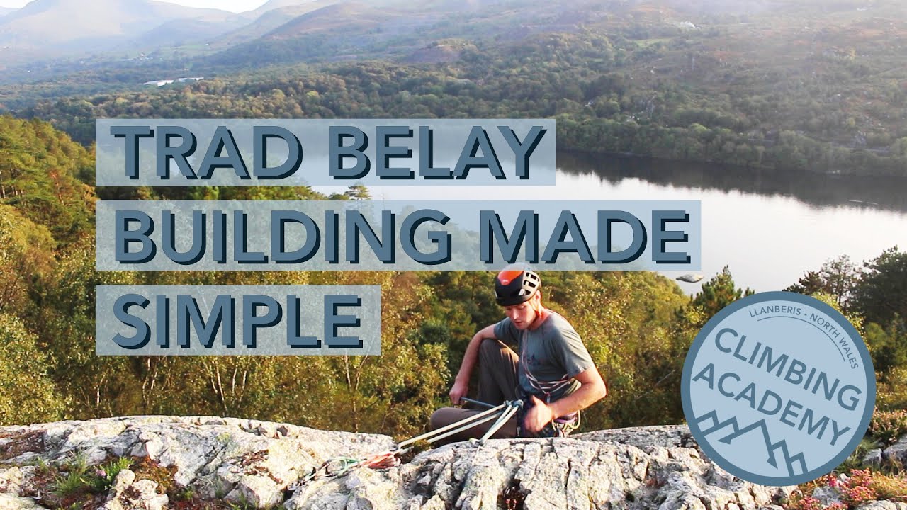 Trad belay building made simple! - YouTube