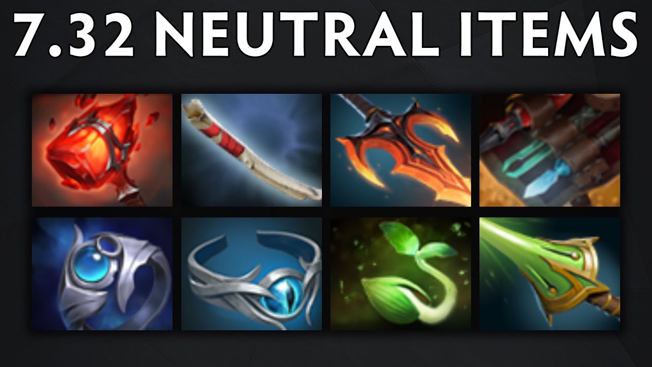 7.32 Neutral items - YouTube