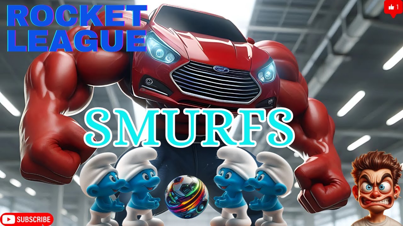 ROCKET LEAGUE - SMURFS WON'T STOP ME PLAYING ROCKET LEAGUE - YouTube