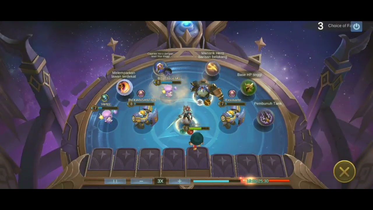 CHOU 1 MAGIC CHESS | MOBILE LAGENDS BANG BANG - YouTube