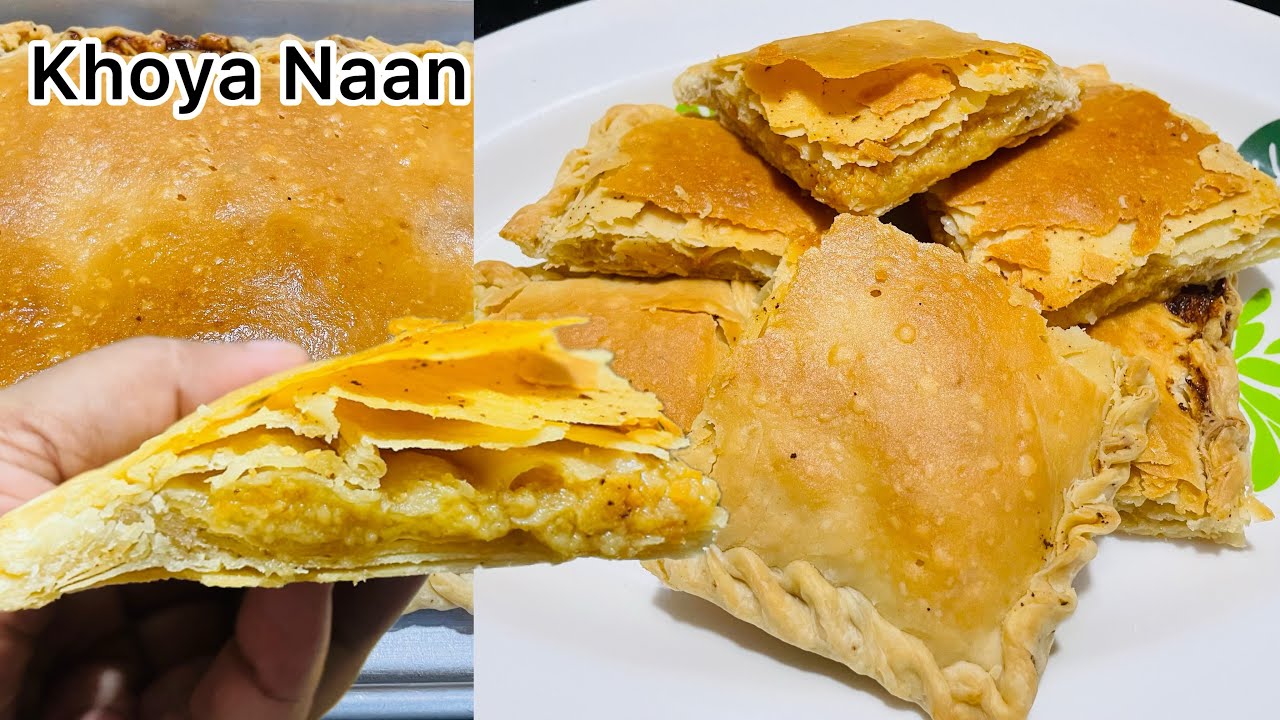 Bangalore famous Khoya Naan Recipe | Easy Step by Step tutorial for ...
