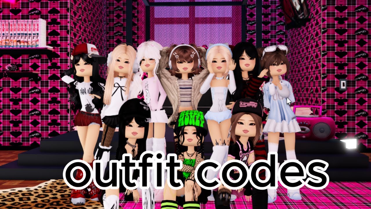 OUTFIT CODES BLUSH FASHION DOLL RH DANCE STUDIO ft berryxo pt 9 - YouTube