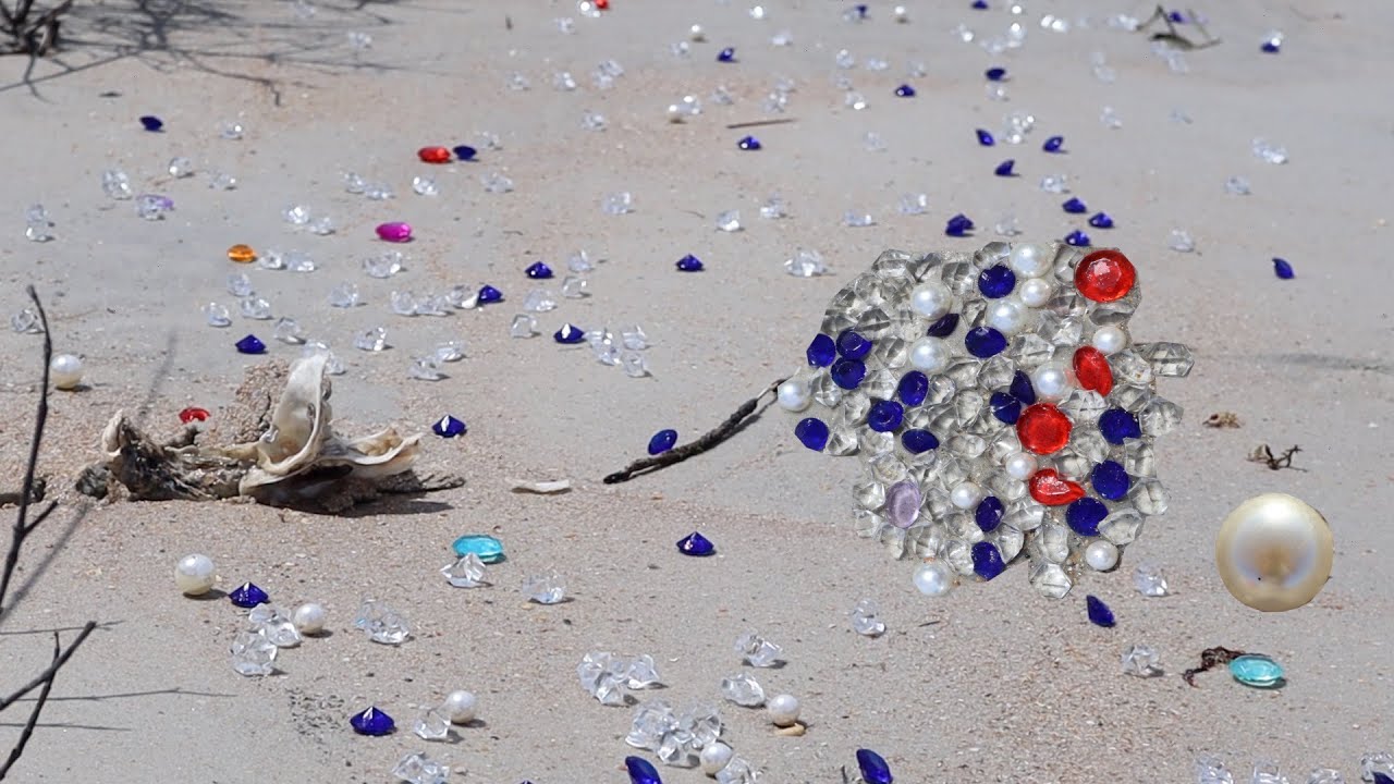 Pearl with Oyster-shell and Diamond ! How to Hunting Diamond and Pearl ...