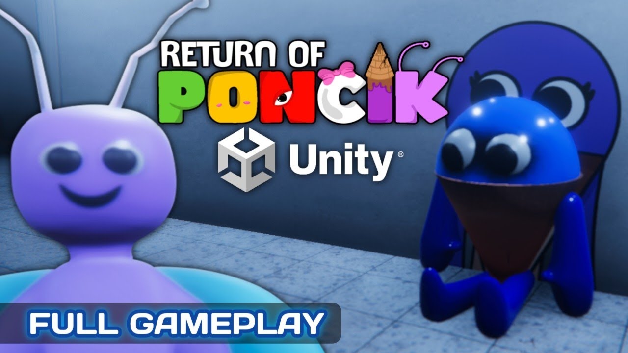 Garten Of Poncik - UNITY Version (RETURN OF PONCIK Full Gameplay) - YouTube