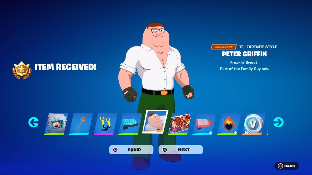 How To Get Peter Griffin Skin For FREE! (Fortnite) - YouTube