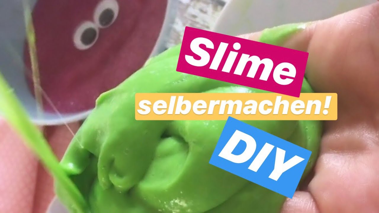 SlimeTini: DIY Slime Rezept! Mit und ohne Kleber! - YouTube