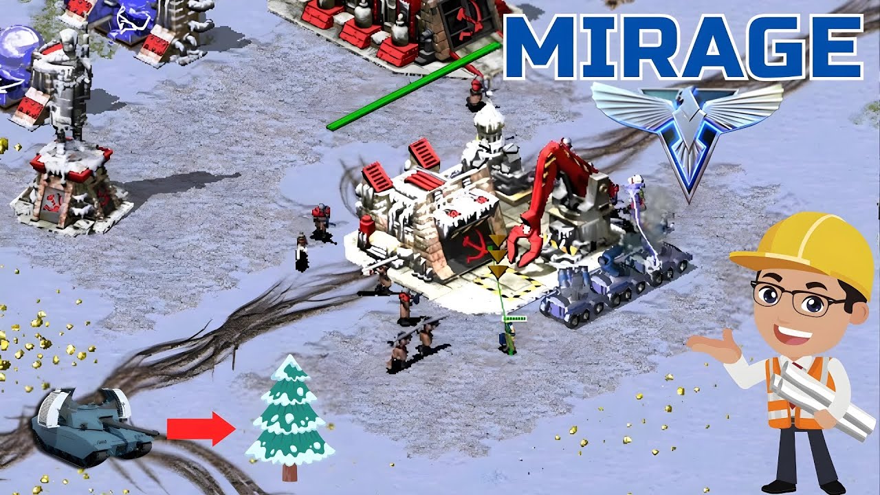 Red Alert 2 | Allied Campaign - Mission 10 - Mirage - YouTube