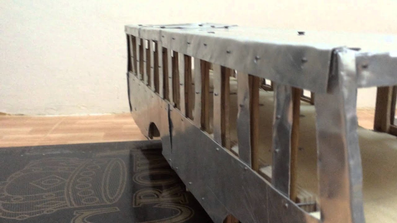 Scale Model Bus Construction - Indian Look Ashok Leyland bus ( Cheetah ...