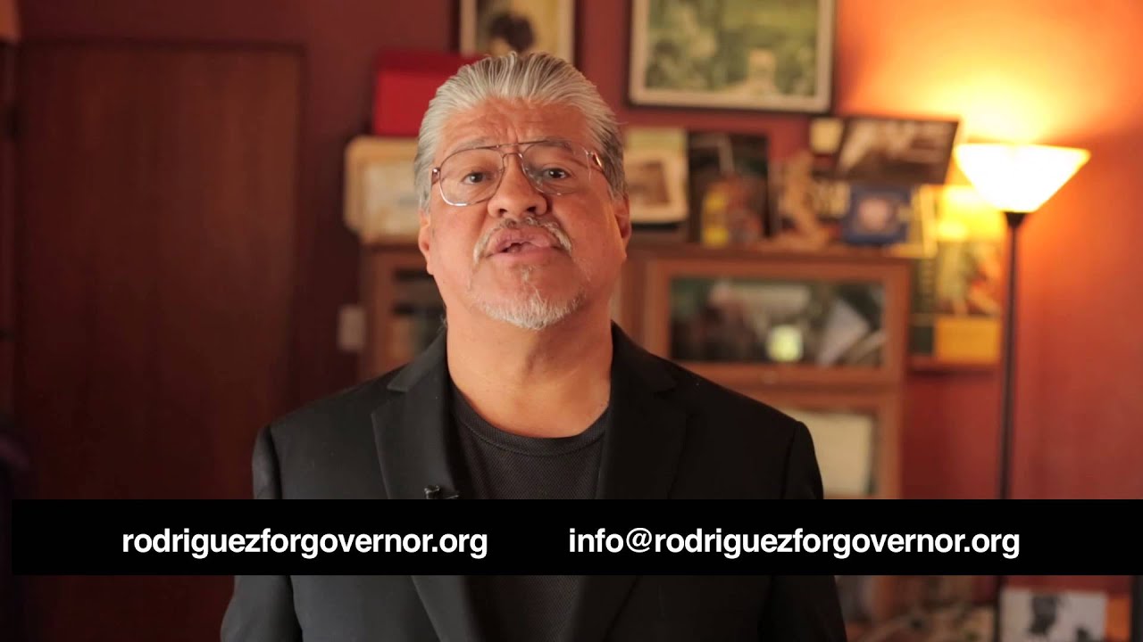 Luis J. Rodriguez - 10,000 Signatures to get on ballot - YouTube