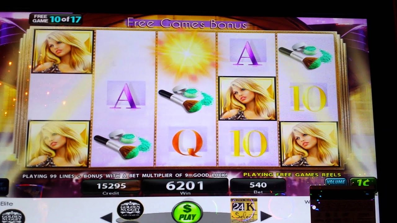 Platinum Fashion slot machine free spins. - YouTube