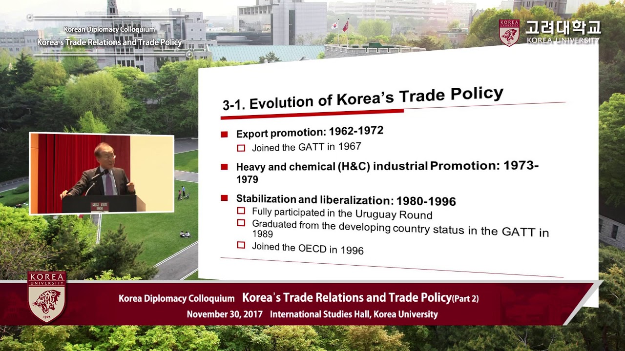 [고려대학교 KTN] Korean Diplomacy Colloquium_Taeho Bark(Part2) - YouTube