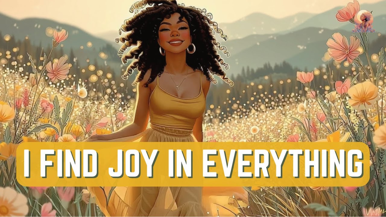 I Find Joy in Everything Happiness & Blessings Affirmation Song | Peace ...
