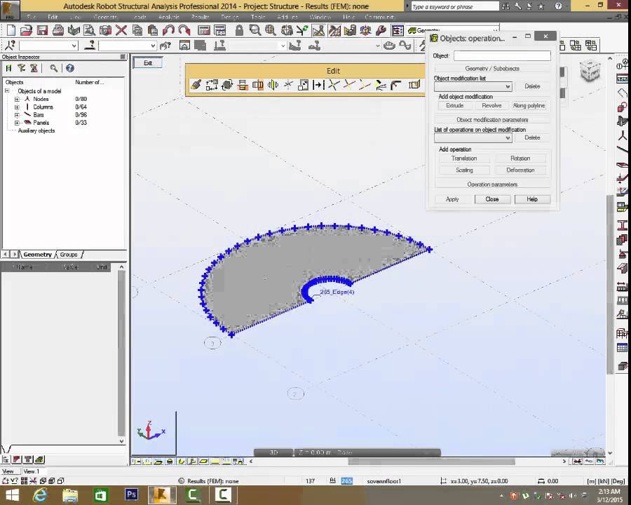 How to Model Spiral Stair in Autodesk Robot Structural analysis - YouTube