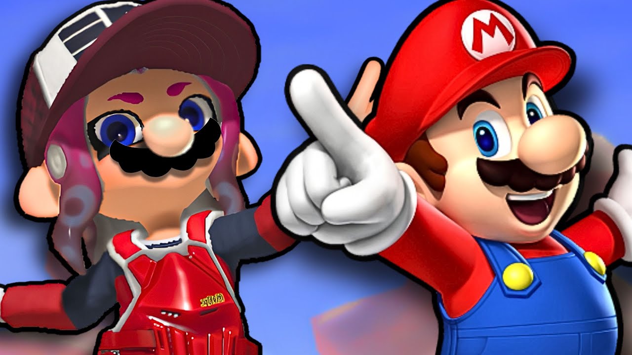 Cosplaying RANDOM Mario Characters! - Splatoon 3 - YouTube
