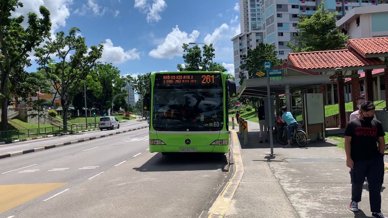 SBS Transit Mercedes-Benz O530 Citaro (Batch 3) SBS6571E on Feeder 261 ...