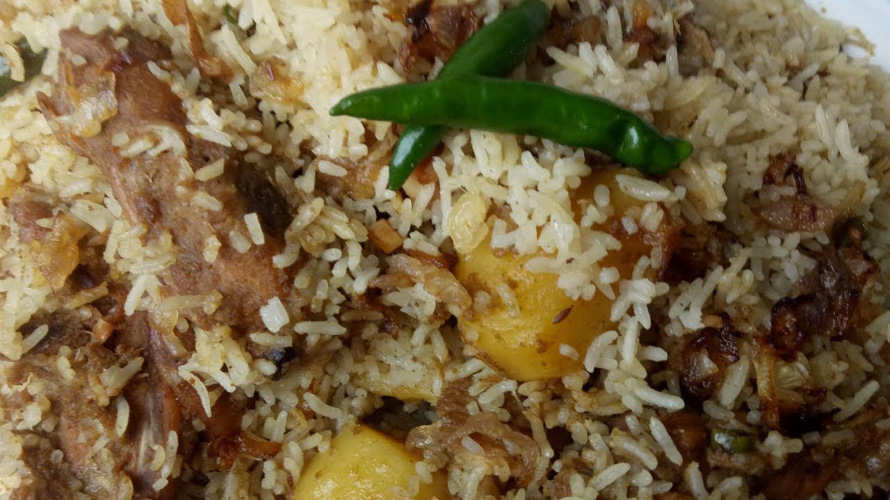 Bengali style Chicken Biriyani চিকেন বিরিয়ানী রেসিপি (written recipe ...