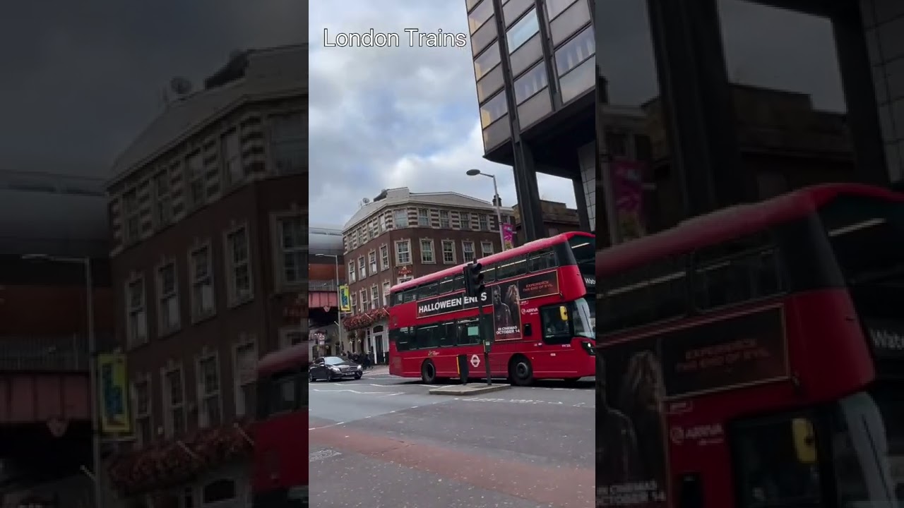 Get on a train with me in London- DLR & TFL trains #shorts #travelvlog - YouTube