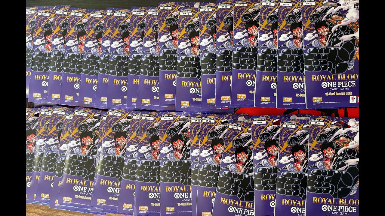 Opening 36 packs of the NEW Op-10 Royal Blood blister packs!! - YouTube