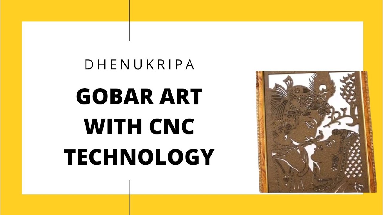 Beautiful Gobar Art With CNC Technology | Dhenu Kripa | Manoj Kumar ...