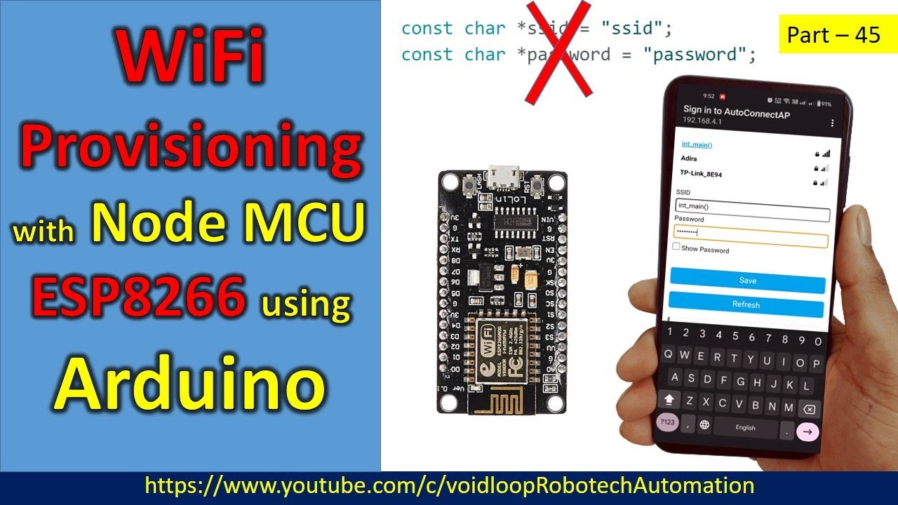 Esp8266 And The Arduino Ide Part 5 Adding Wifimanager 0456