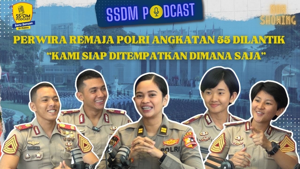 SERUNYA CERITA FABIOLA, EUNIKE, GOMGOM DAN KHALIFAH MASUK AKPOL DAN JADI PERWIRA REMAJA POLRI ...