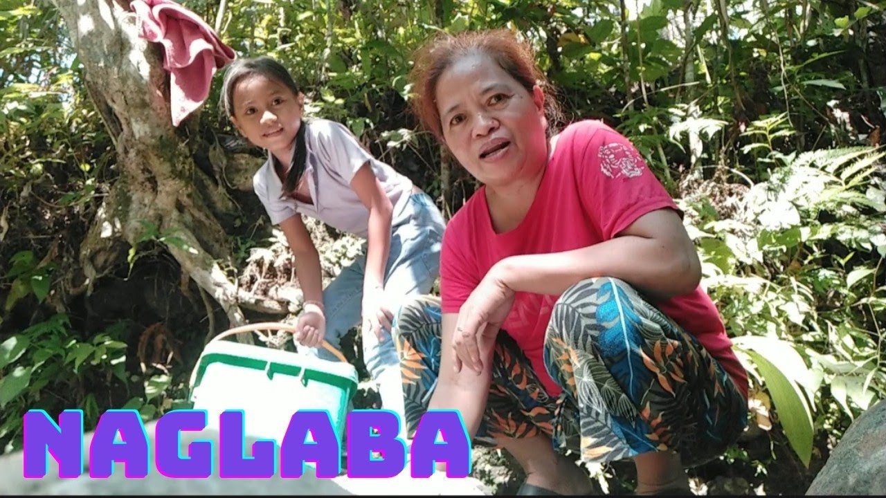 Naglaba SA sapa kasama ang pamankin Letecia Luperte QA - YouTube