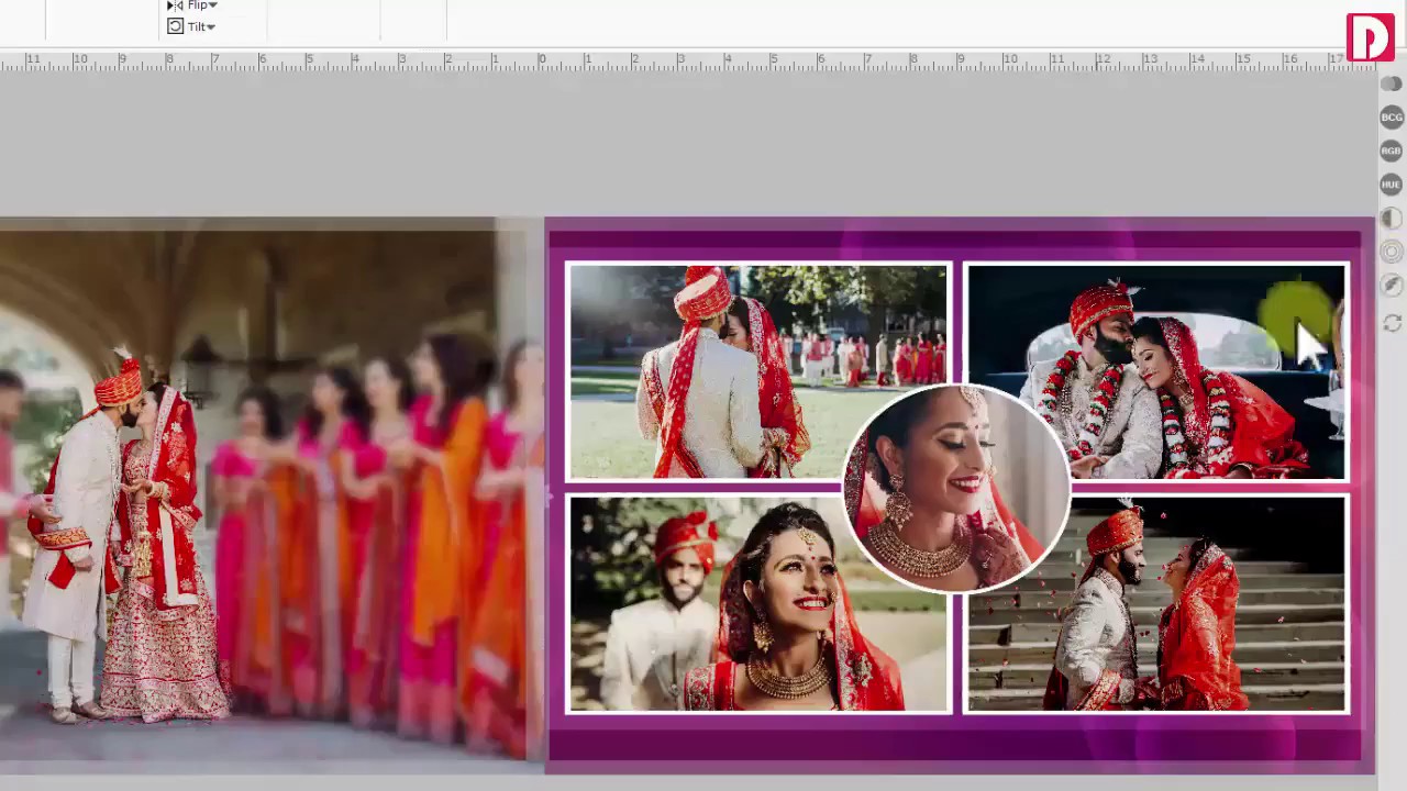 Album Designing in Album Xpress Pack by DgFlick - YouTube
